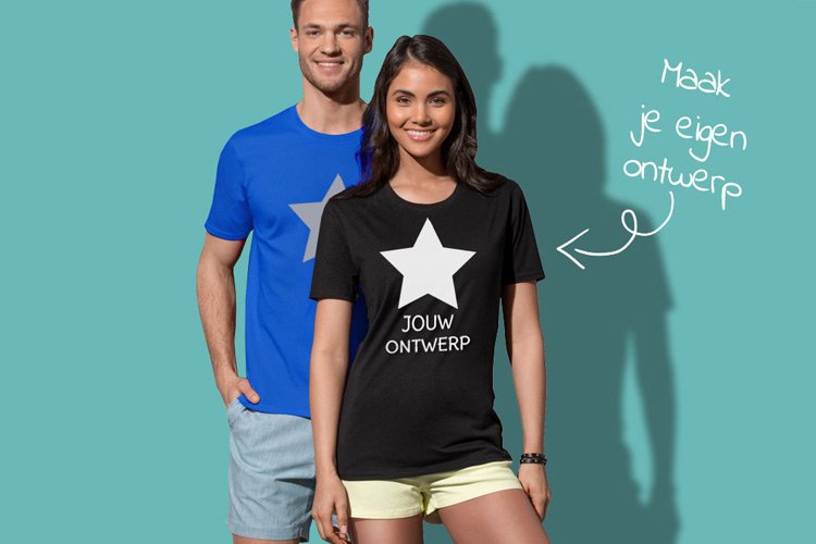 Kleding Bedrukken en Ontwerpen | Al Vanaf 1 Stuk | Bedrukt.nl