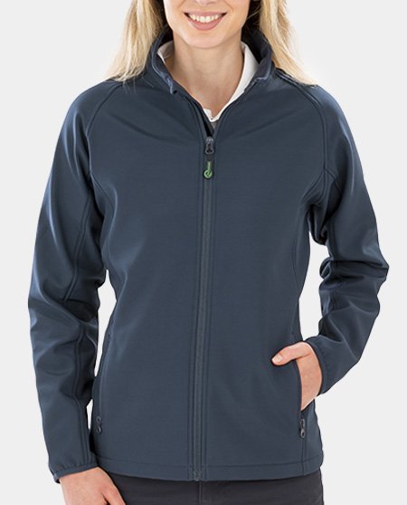 Softshell Jas Dames bedrukken | 100% gerecycled | Bedrukt.nl